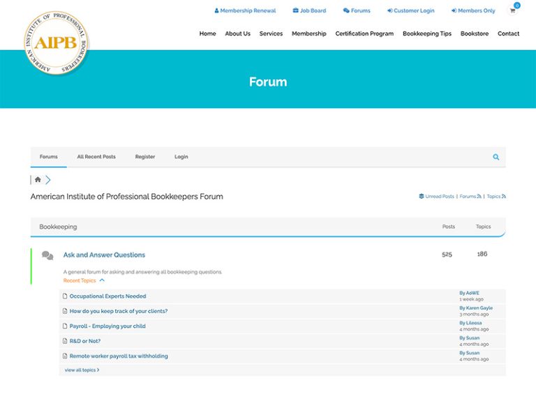 Home - American Institute of Professional Bookkeepers